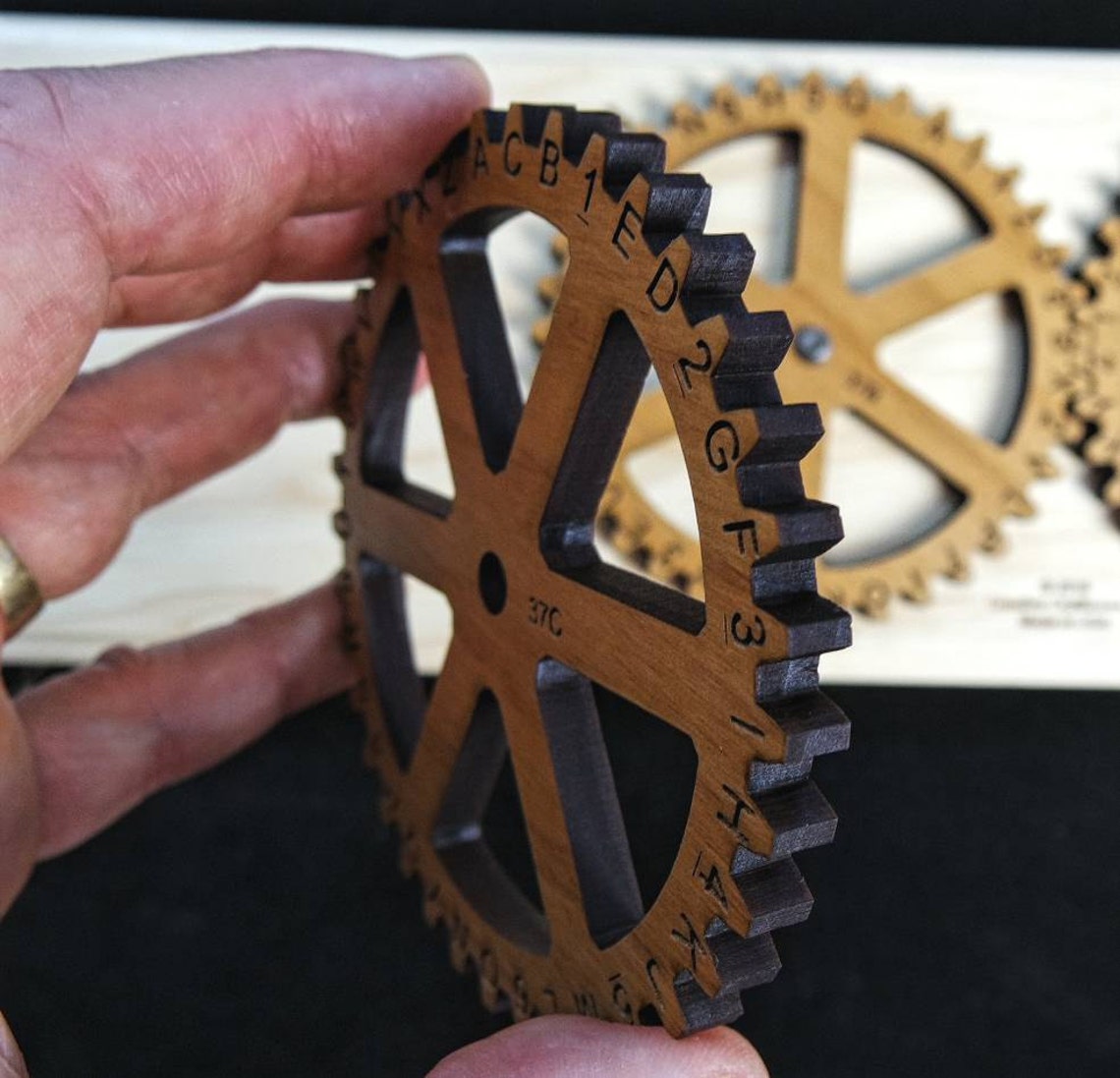 Enigma 37 Encryption Machine With Letters & Numbers Encode and | Etsy