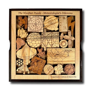 Weather Puzzle - Meteorologist's Dilemma - Artistic and Challenging ...
