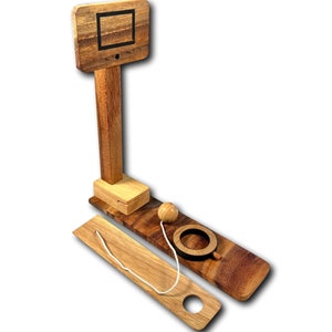 Basketball Toss Game, Outdoor Games, Wooden Bar Top Game, Basketball ...