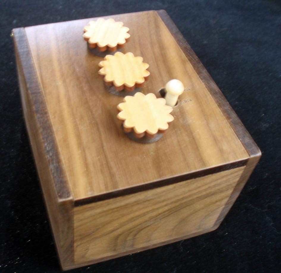 Secret Lock Box II Can You Open the Box... Put a Gift Inside | Etsy