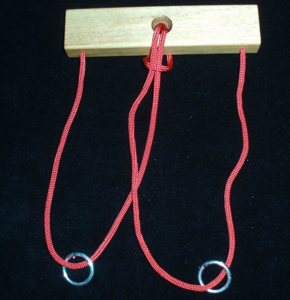 Wedding Vows String Puzzle. Bring the Rings Together - Etsy