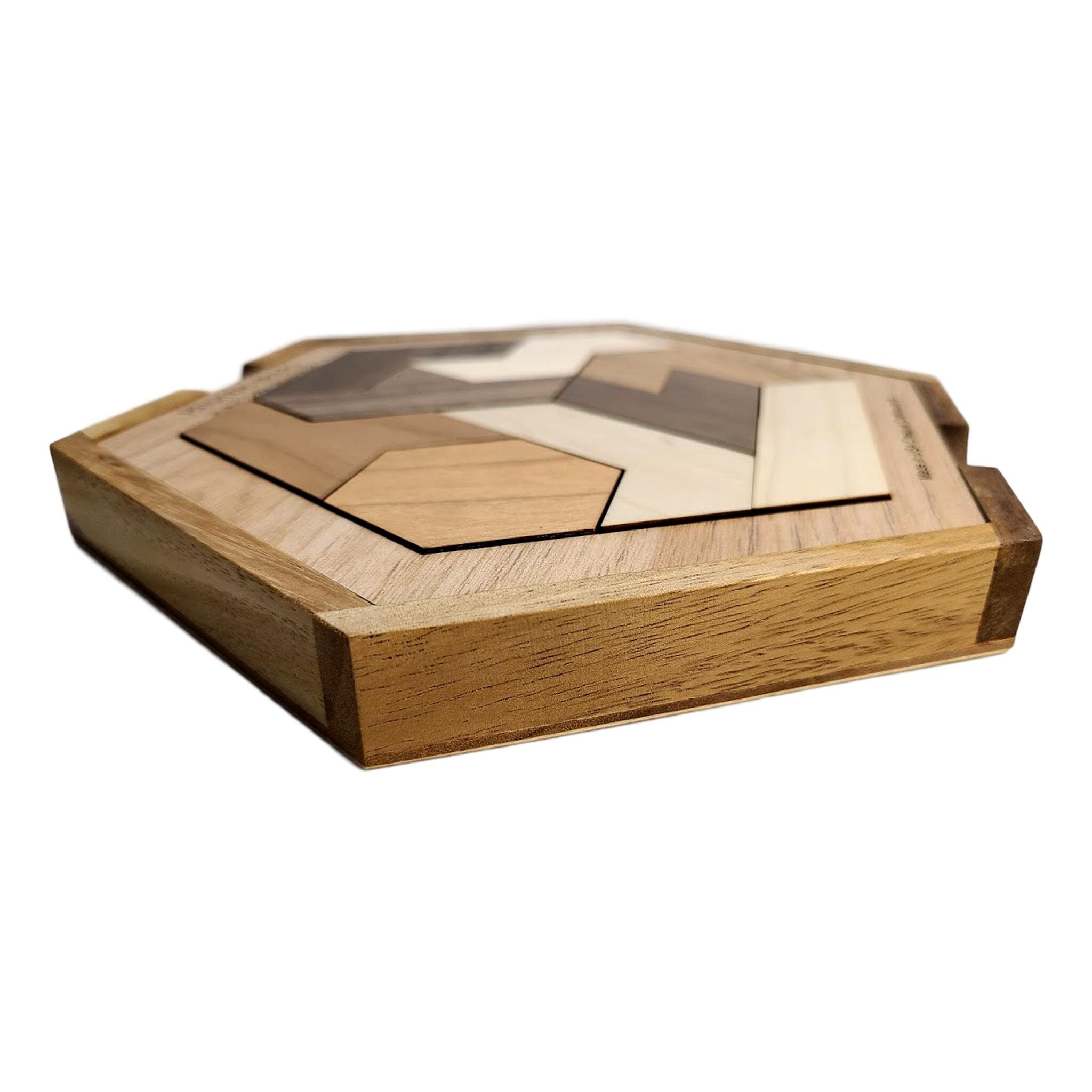 Rhombic Blocks Stewart Coffin design 122 brain teaser | Etsy