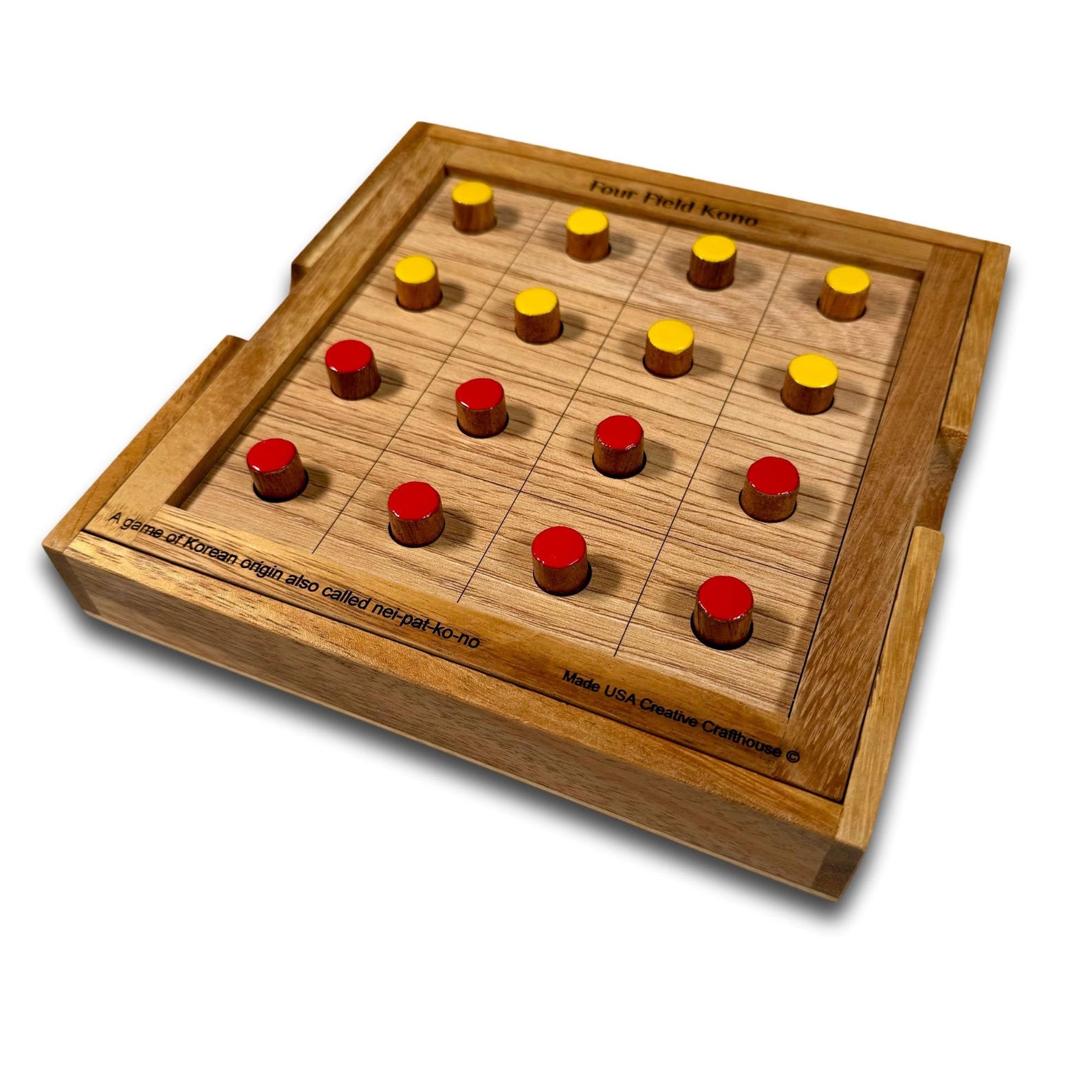 Four Field Kono Game, Medieval Board Game, Historical Wooden Board Game ...