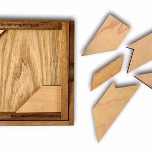 Amazing Pi Puzzle 3.141592653589793238462643 Tons of Fun Coffee Table ...