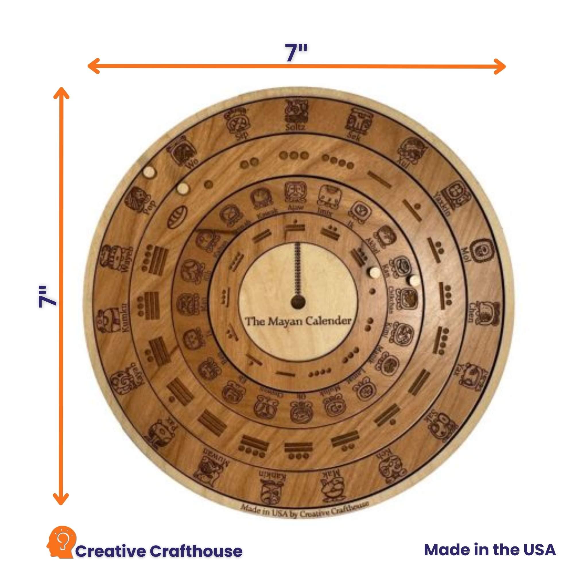 The Maya Calendar, Aztec Calendar, an Accurate Replica of the Mayan ...