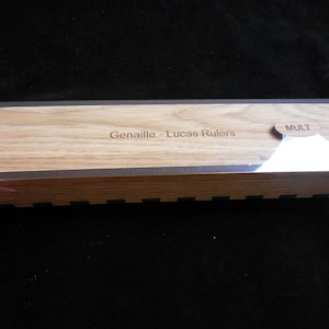 Genaille-lucas Rulers for Multiplication, Montessori Math Rods, Napiers ...