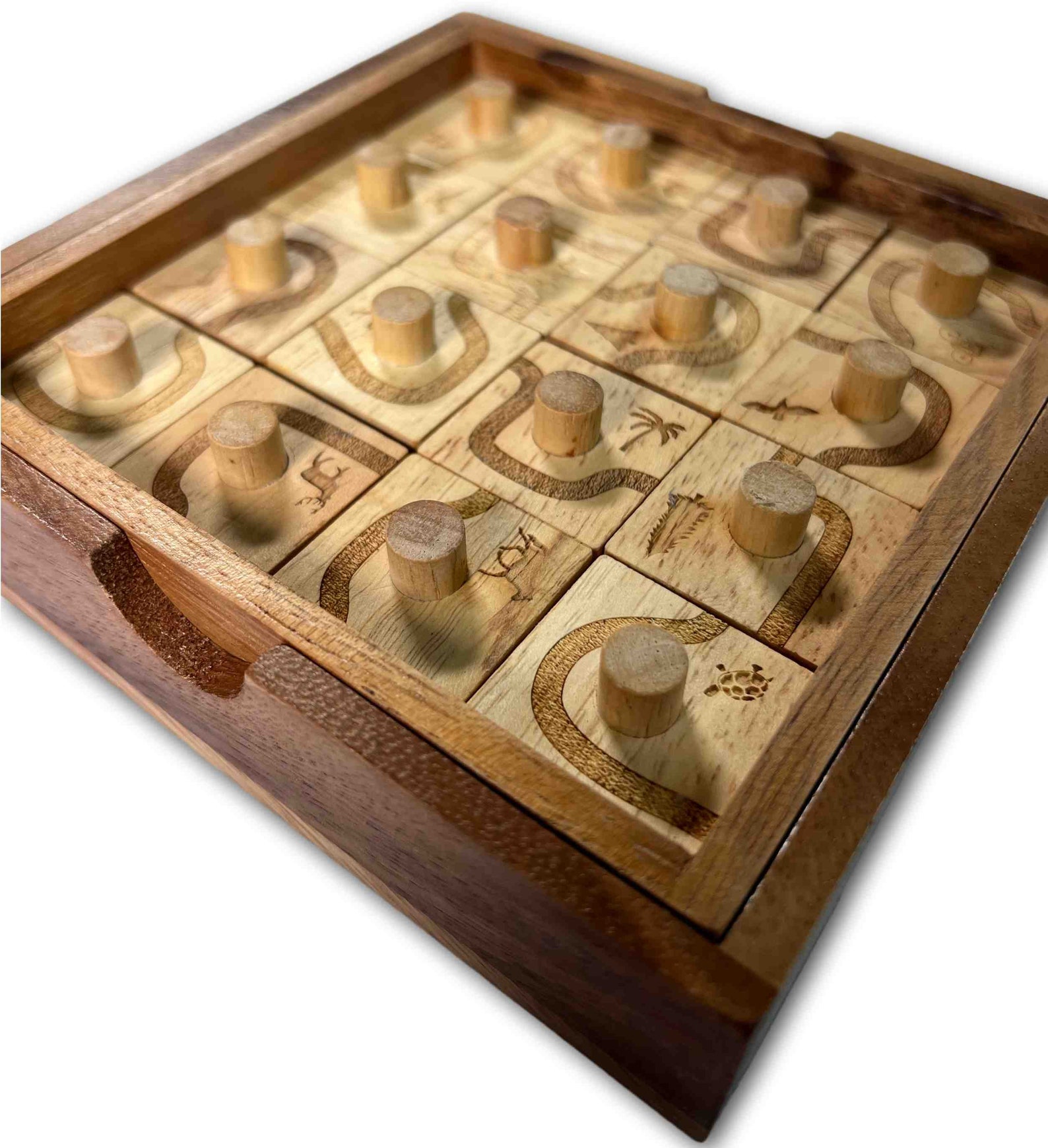 Trail Run Wooden Puzzle, Brain Teaser Puzzle for Adults, Logic Puzzle ...