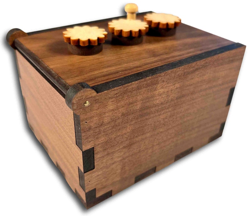 Secret Lock Box II Can You Open the Box... Put a Gift Inside - Etsy