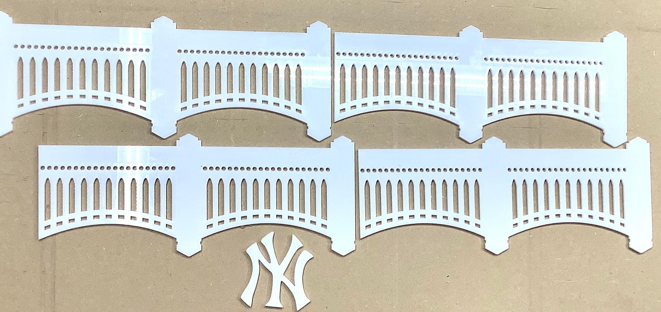 Yankee Stadium Facade Crown Molding