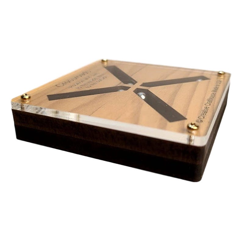 Crossroads Puzzle, Wooden Brain Teaser, Puzzle Coffee Table Game, Yard ...