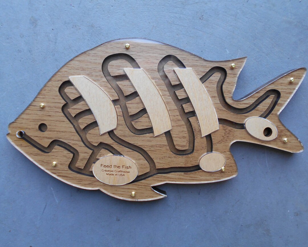 Feed the Fish Maze Puzzle - Etsy