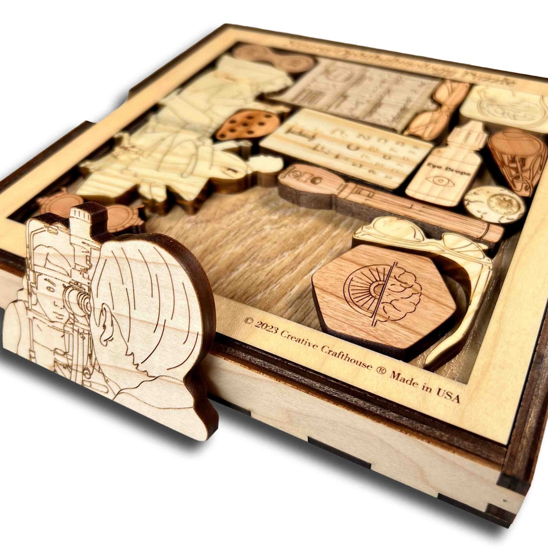 Neuro-ophthalmology Puzzle Gifts Artistic and Challenging Can Be ...