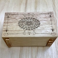 Extra Large Secret Box 8 Step Puzzle Box Treasure Box With Hidden Key ...
