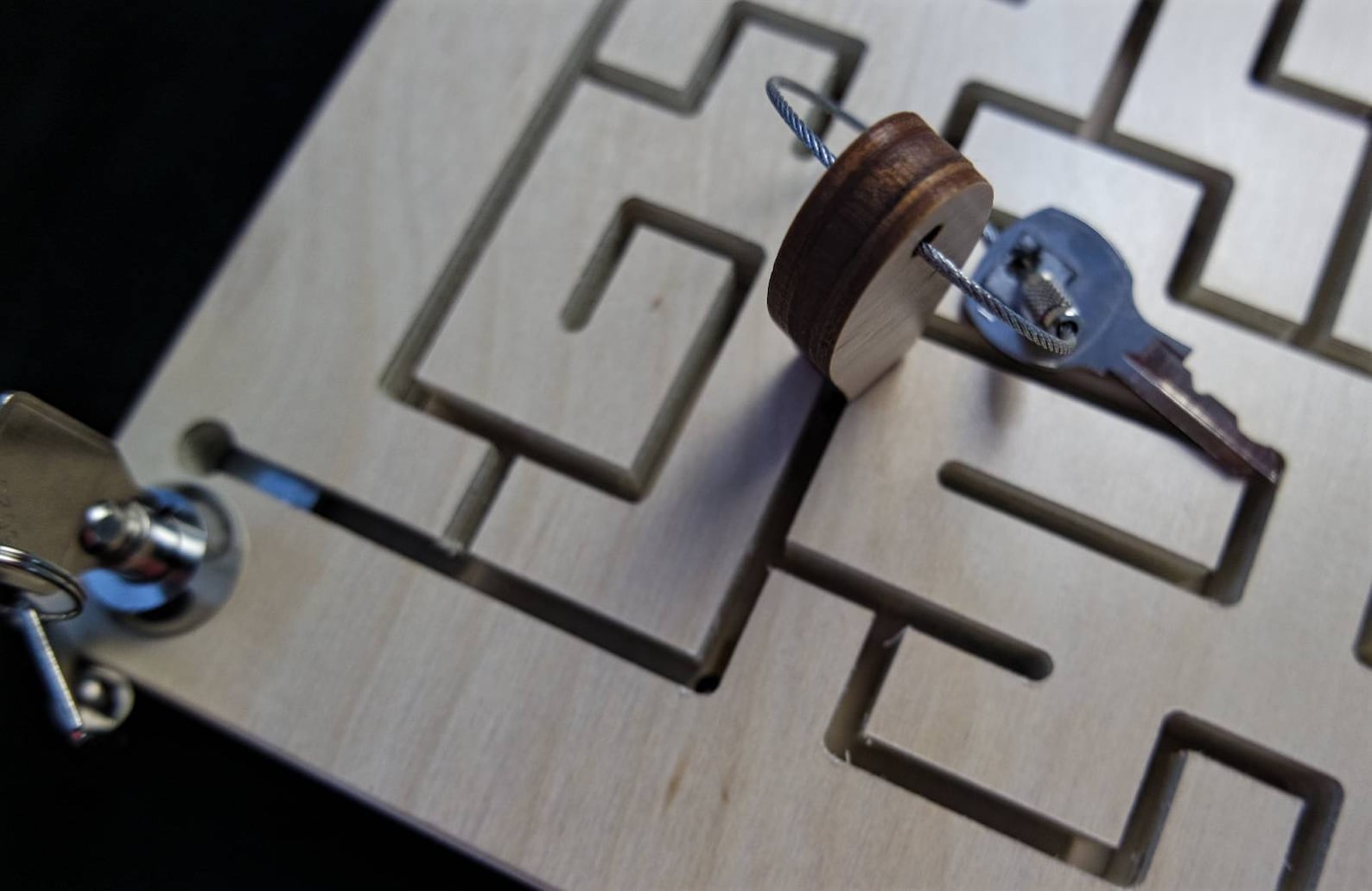 Key Maze III Escape Room Prop | Large Size 19" X 27" X 1" | Puzzle for ...