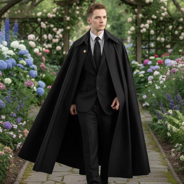 Mens Formal Cape - Etsy