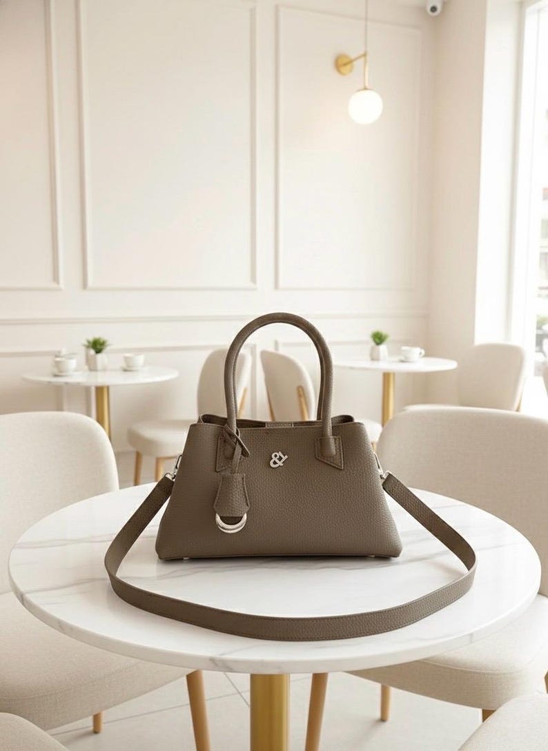 Lovera “milano 25cm ” Leather Handbag – Genuine Cowhide Crossbody Bag ...