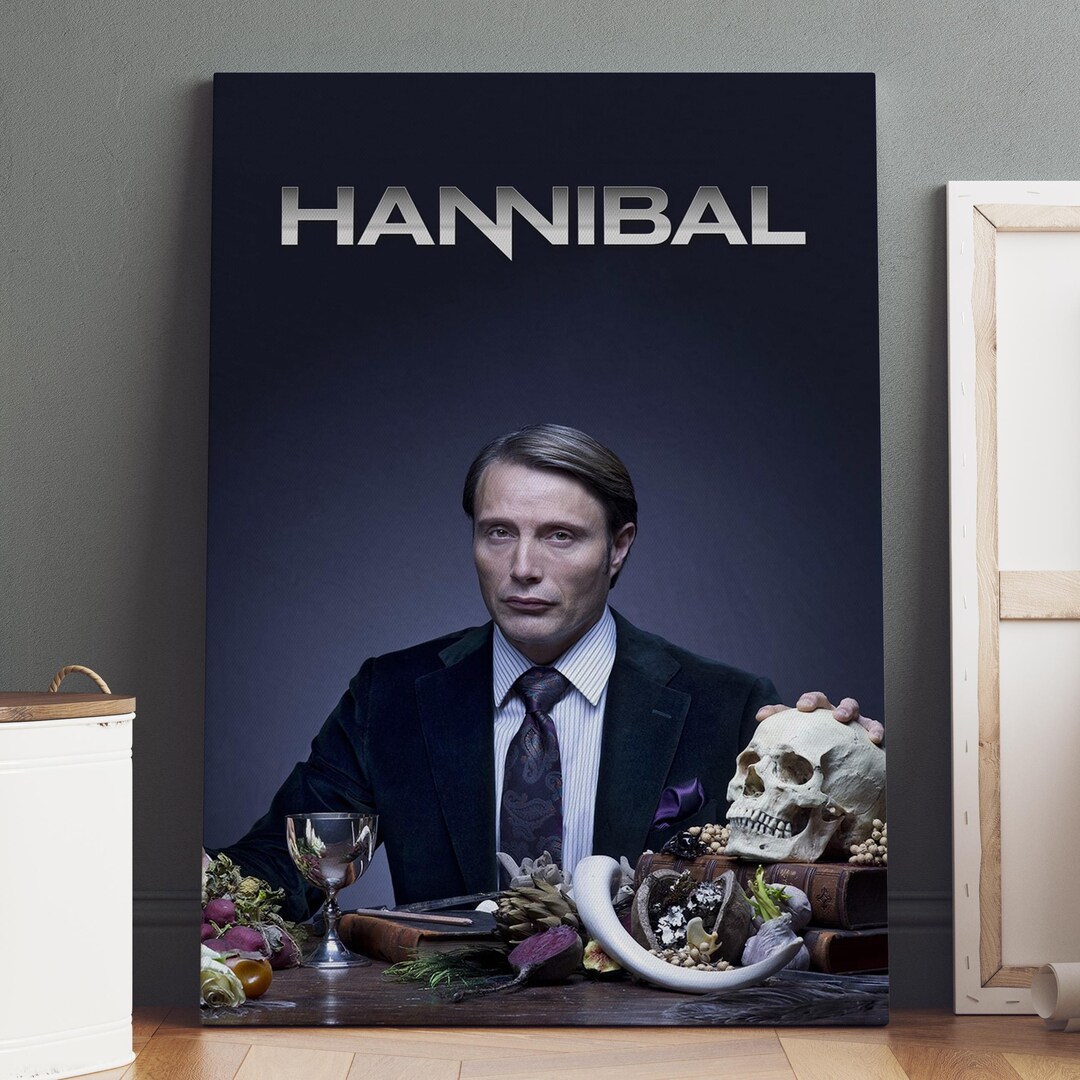 Hannibal Poster - Dr. Hannibal Lecter Wall Art - TV Series Decor ...