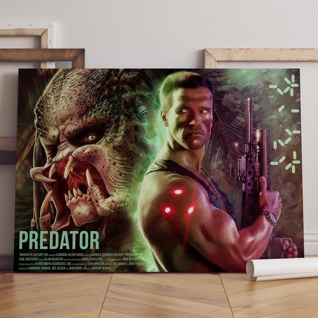 Predator Poster - Dutch & Billy Wall Art - TV Series Decor - Canvas ...
