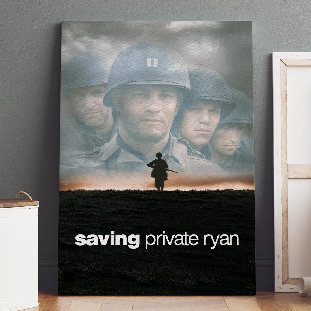 Saving Private Ryan Poster - Captain John H. Miller Wall Art - Movie ...