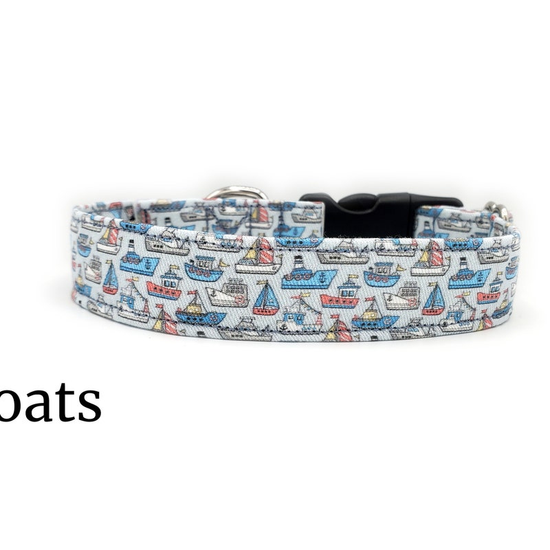 Nautical Dog Collars - Etsy