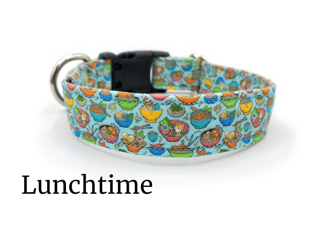 Lunchtime | Fun and Quirky Food Dog Collar | Ramen Pho Soup - Etsy