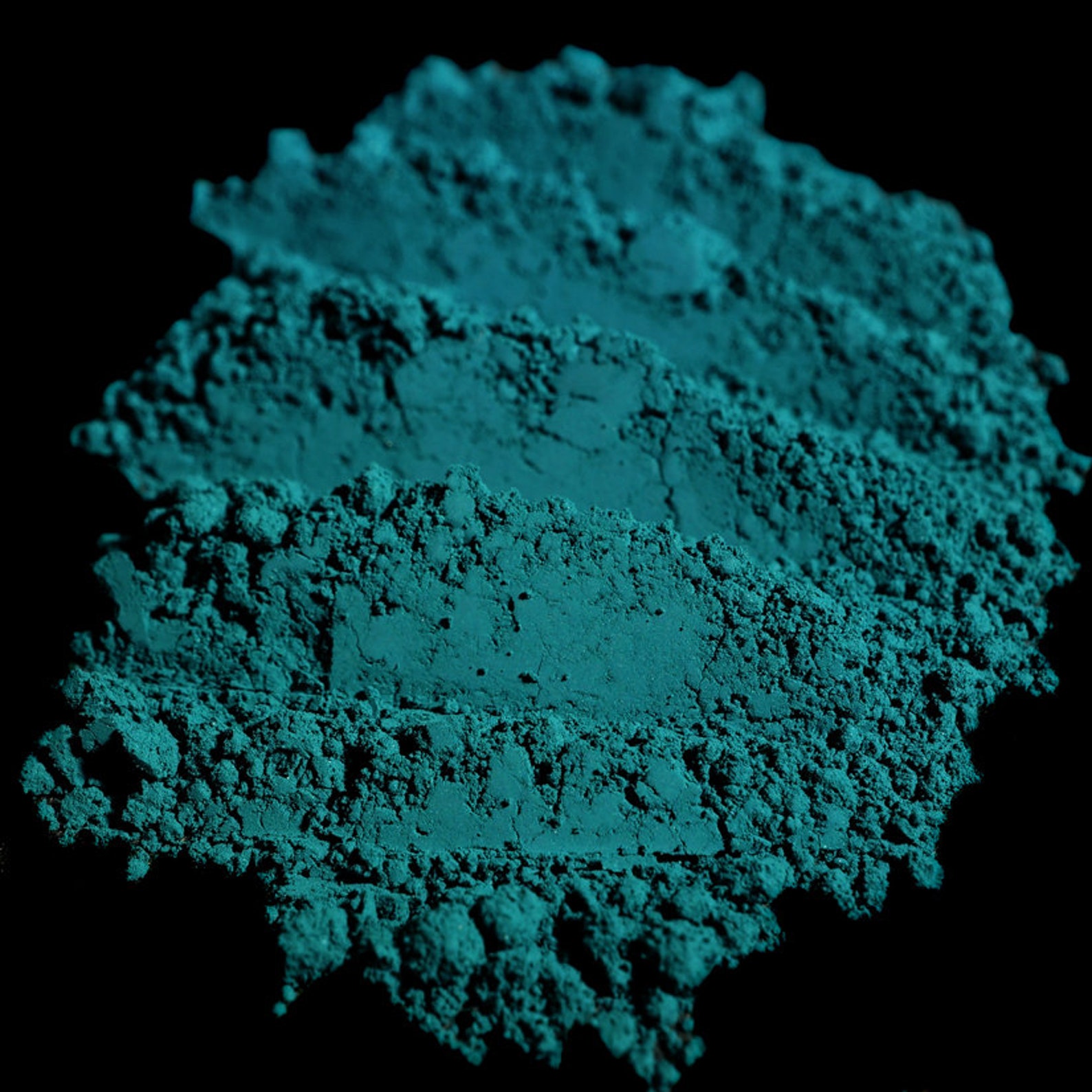 Matte Dark Teal Green Eye Shadow "succulent" – Flat Deep Peacock Spruce ...