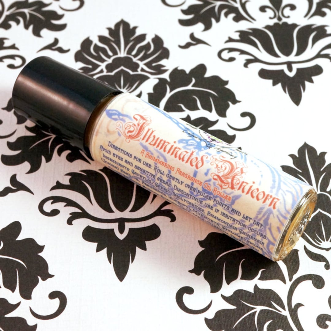 Illuminated Unicorn Fragrance Oil Roller Bottle – 10ml Rollerball ...