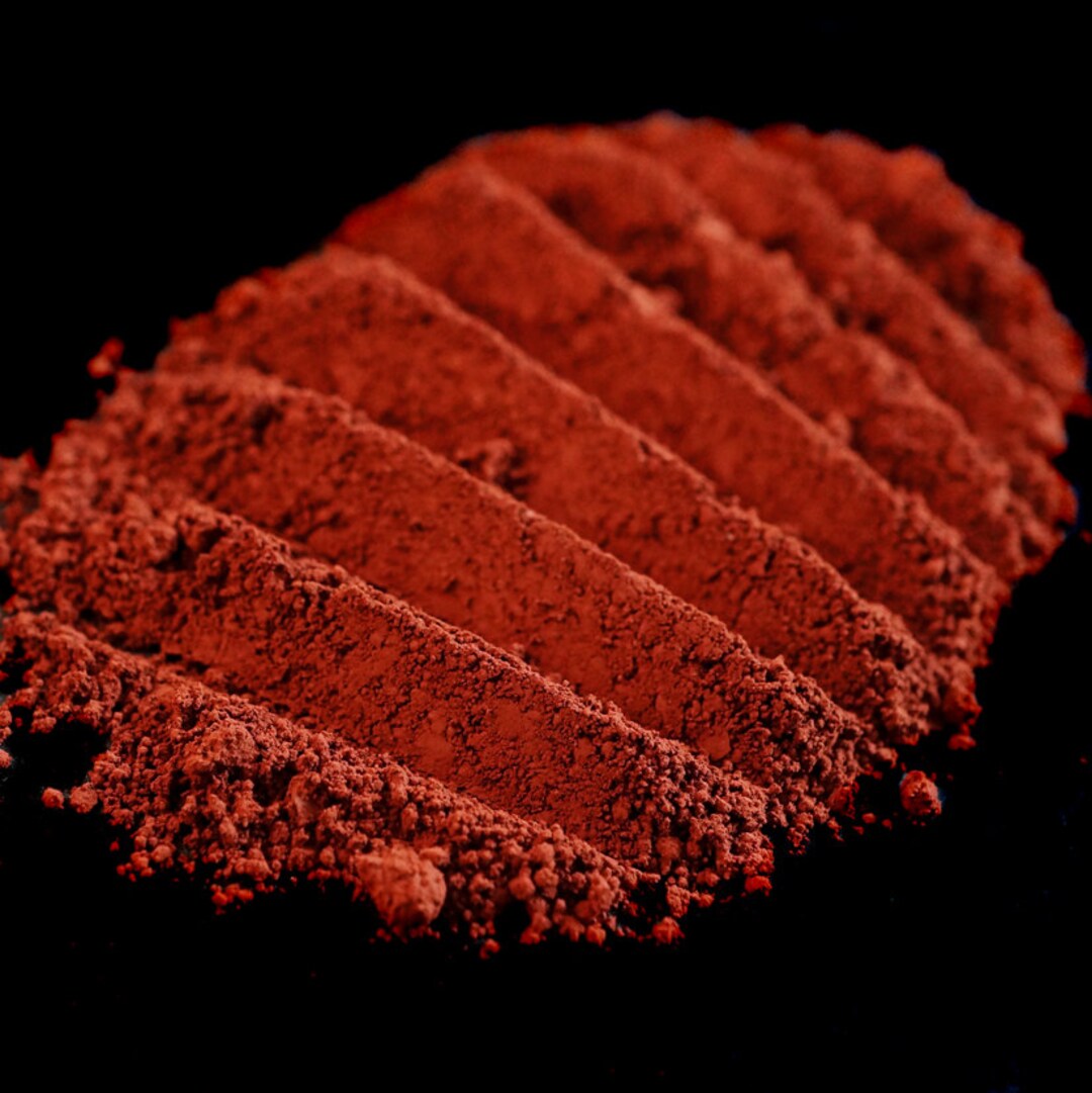 Matte Burgundy Blush "helen" – Deep Cranberry Red Loose Powder Blusher ...