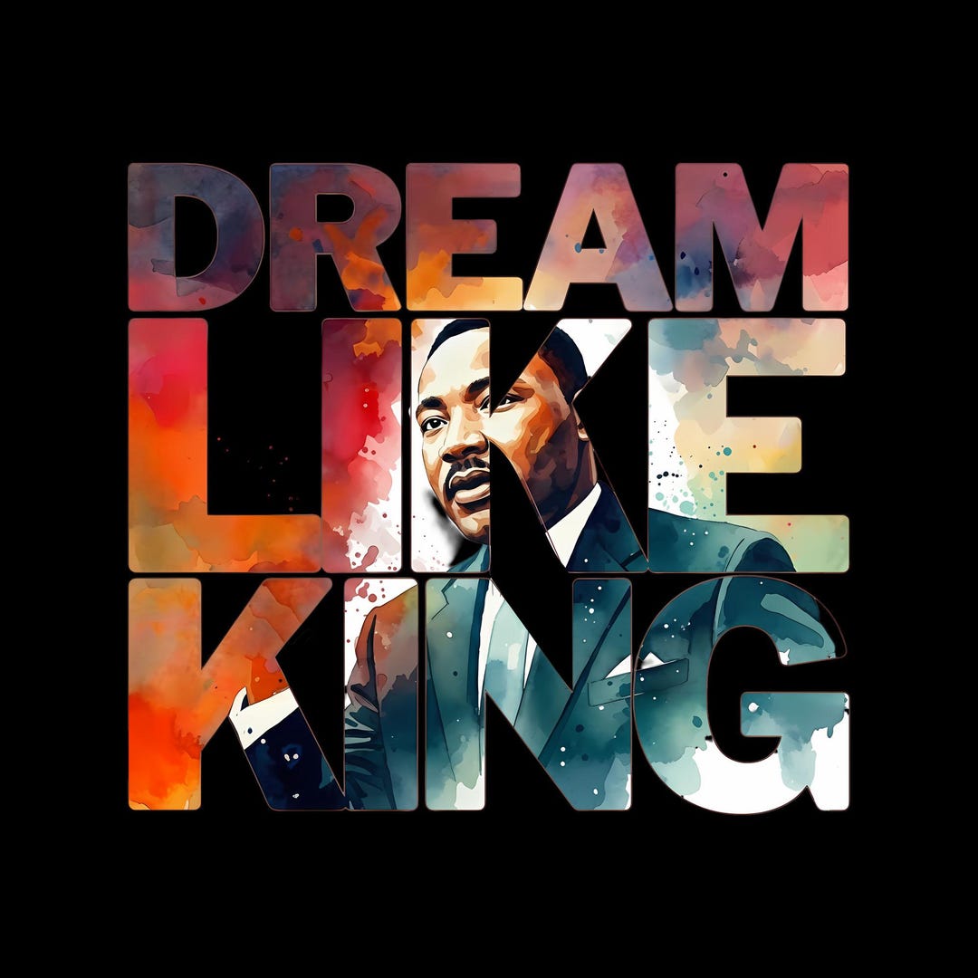 Dream Like A King PNG, Black King Black Power Black History Month Png ...