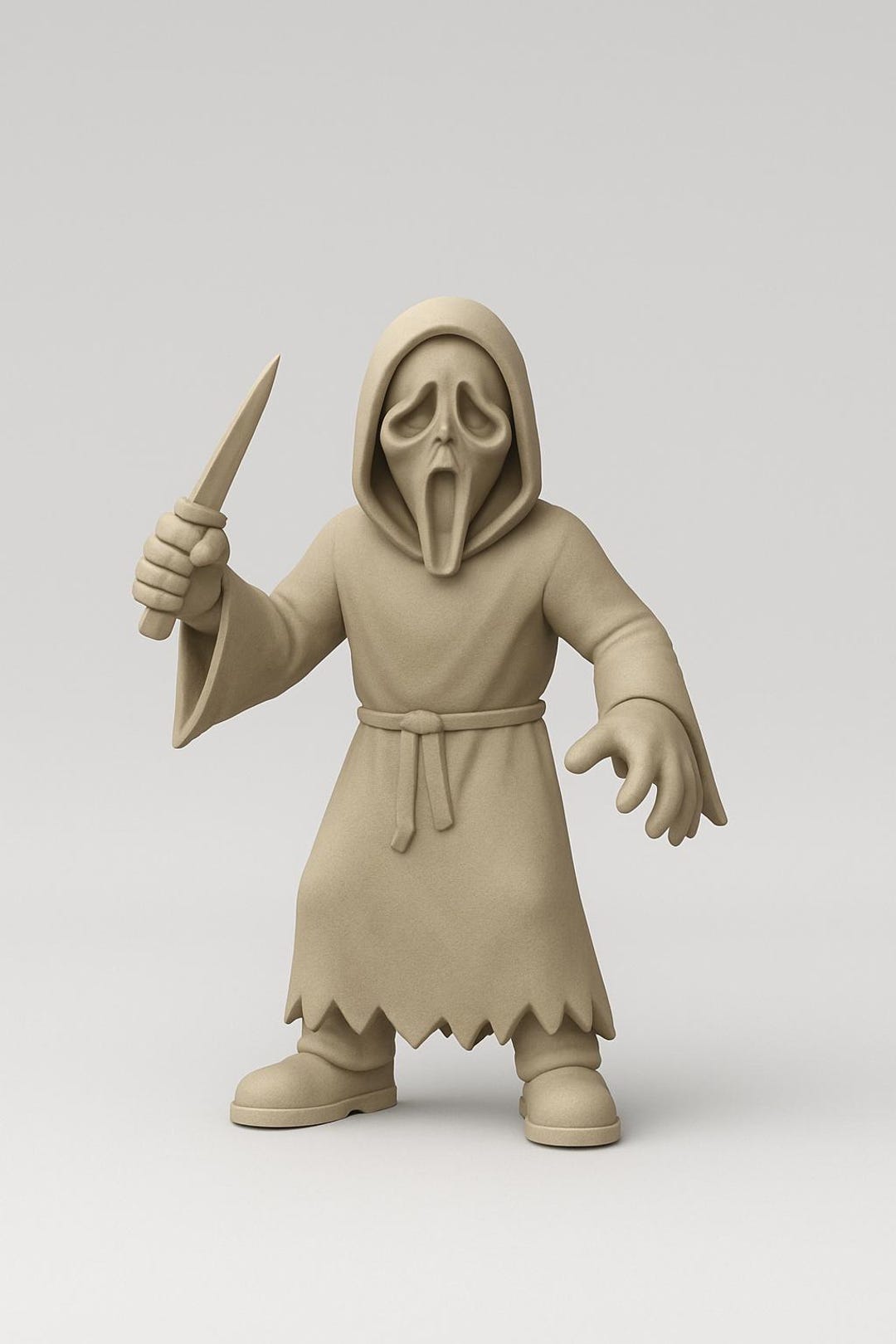 3D Printed Ghostface Figurine: DIY Horror Movie Decor - Etsy