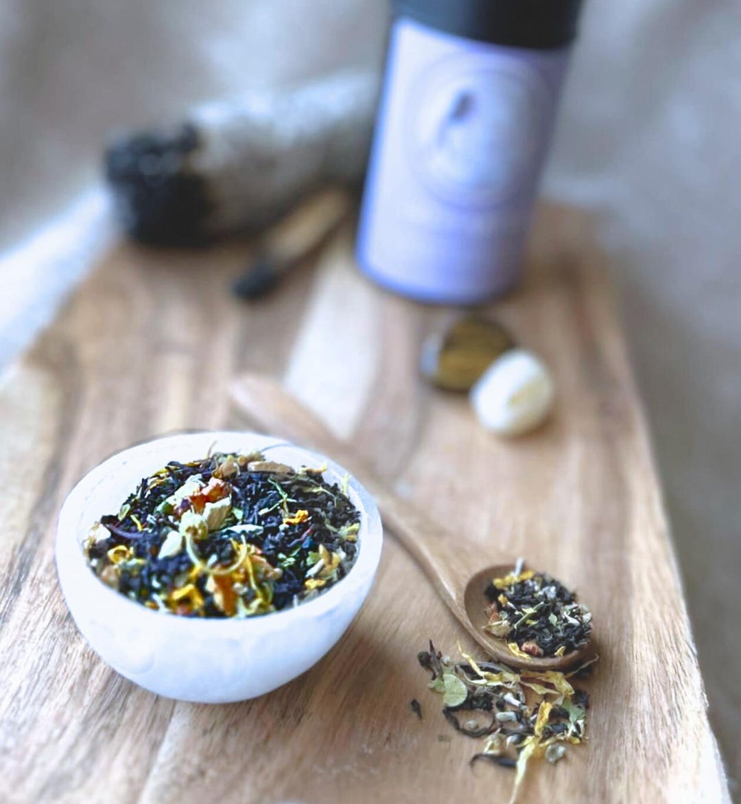 Honey, Sage & Citrus Black Tea - Moon Goddess Tea - Heart of Artemis ...