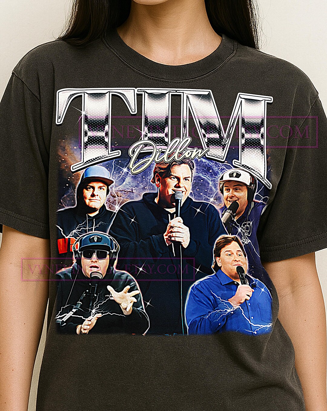 Tim Dillon Bootleg Shirt, Vintage Comedian Podcaster Celebrity Star Tee ...