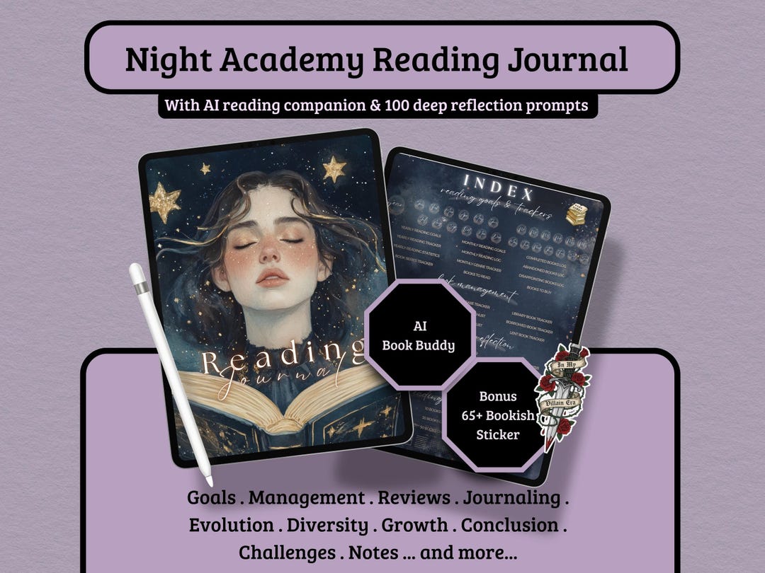 AI Fantasy Reading Journal, AI Book Buddy-integration, 100 Journaling ...