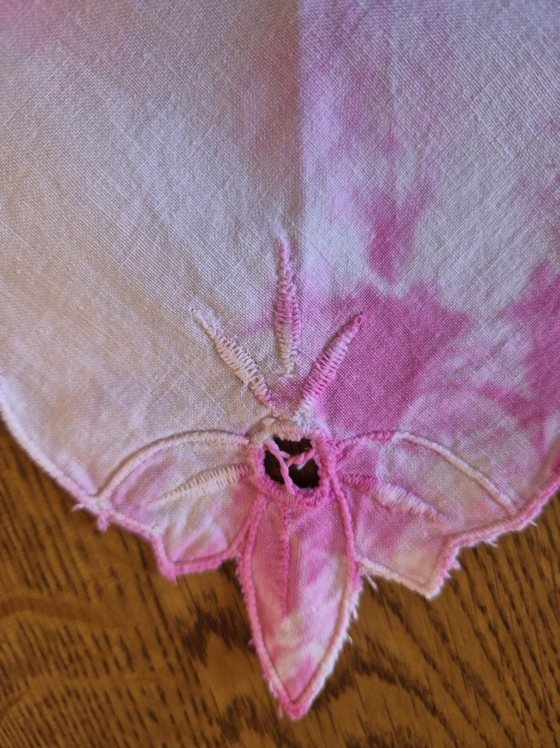 Tie Dye Vintage Upcycled Napkins, Set of 4. - Etsy UK