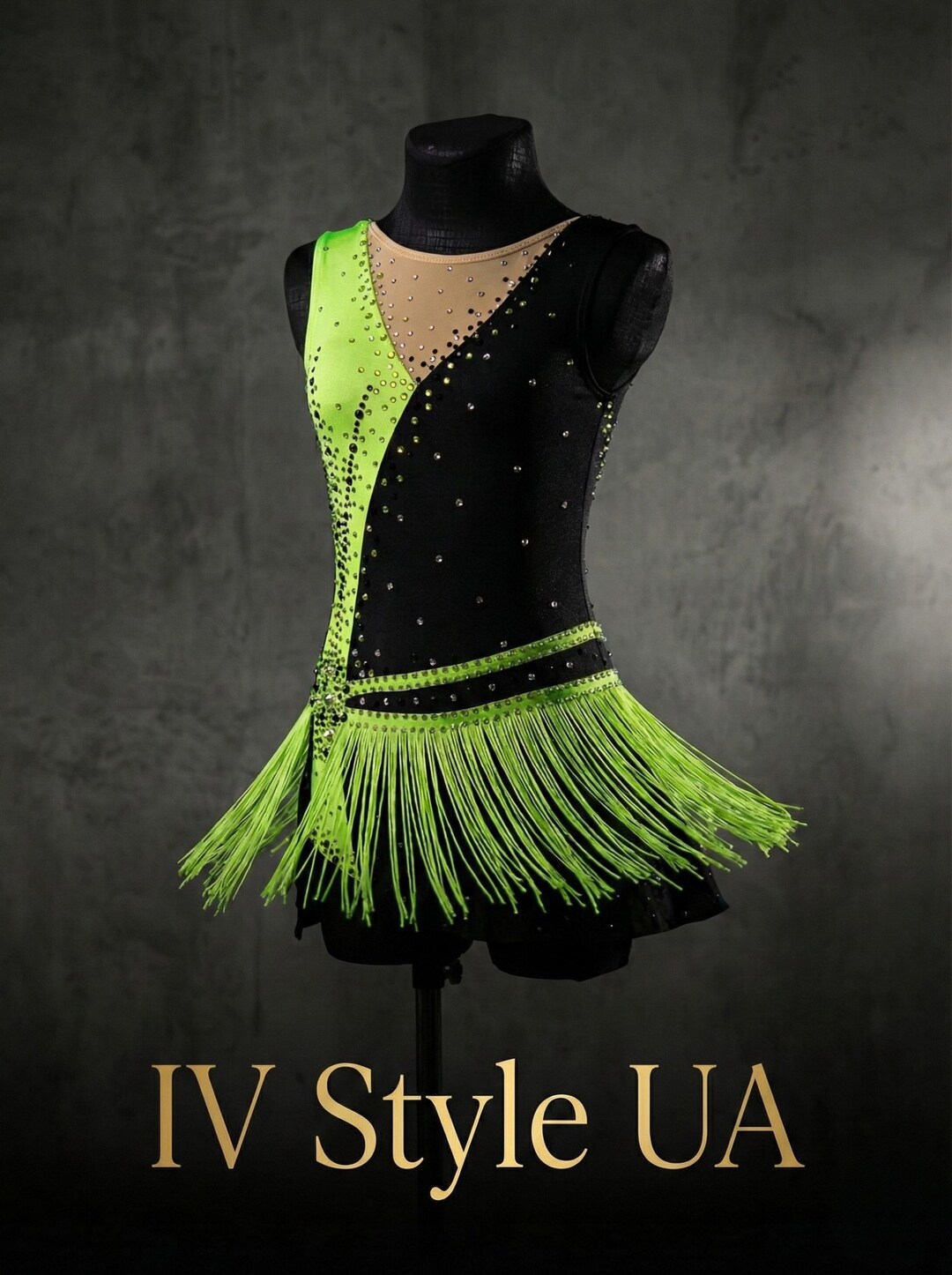 Rhythmic Gymnastic Leotard, Custom Handmade Competition Costume With ...