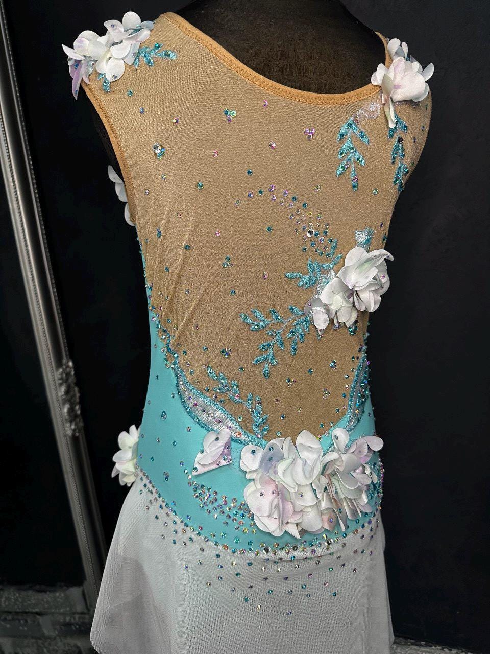 Rhythmic Gymnastic Leotard, Custom Handmade Competition Costume With ...