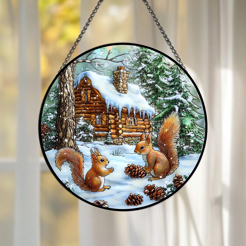 Glass Squirrel - Etsy