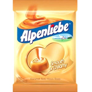 Alpenliebe Smooth Candy 1 Pack 125 Gr 50 Pcs Caramel and Strawberry ...