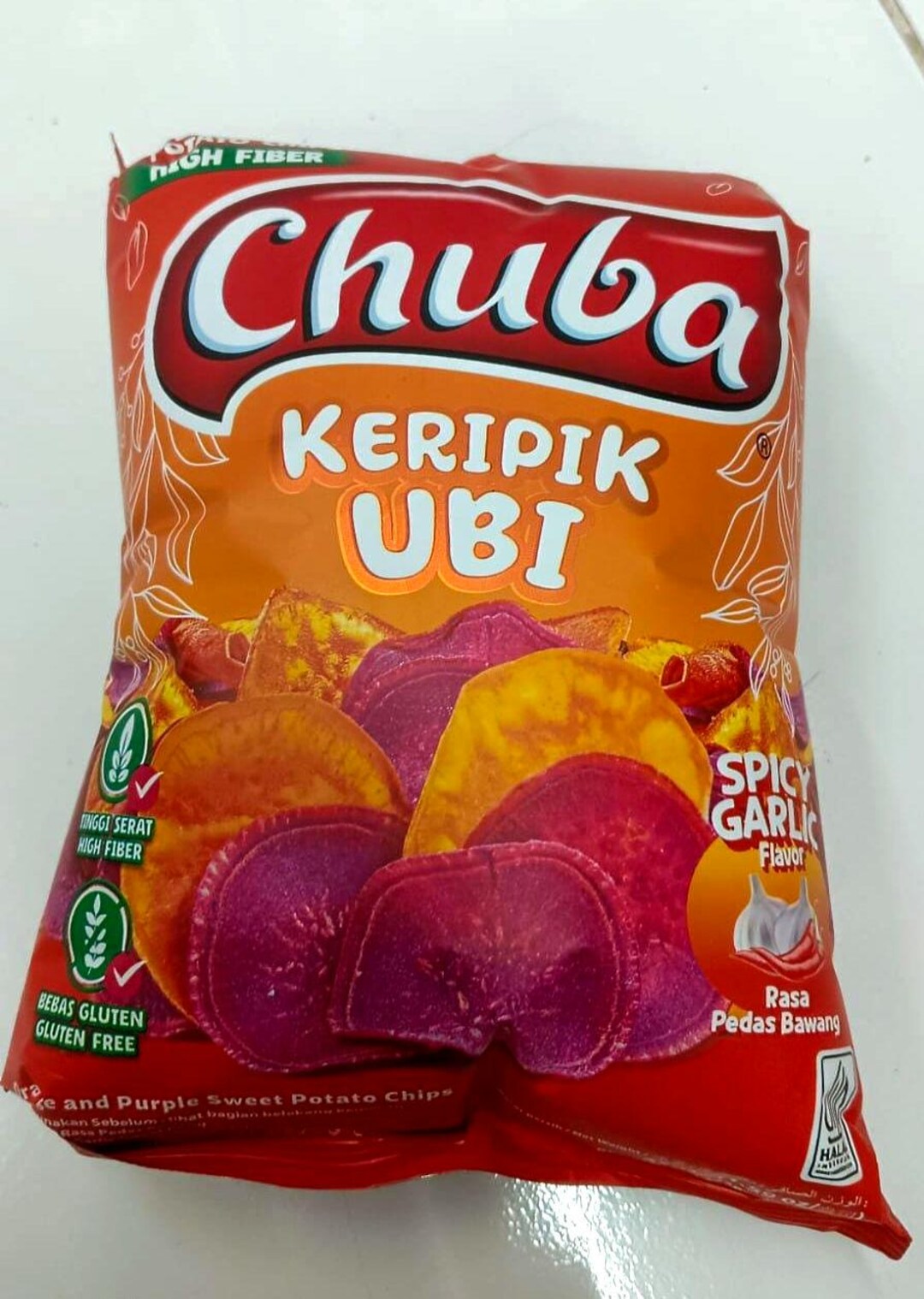 Chuba Spicy Onion Flavored Sweet Potato Chips. - Etsy