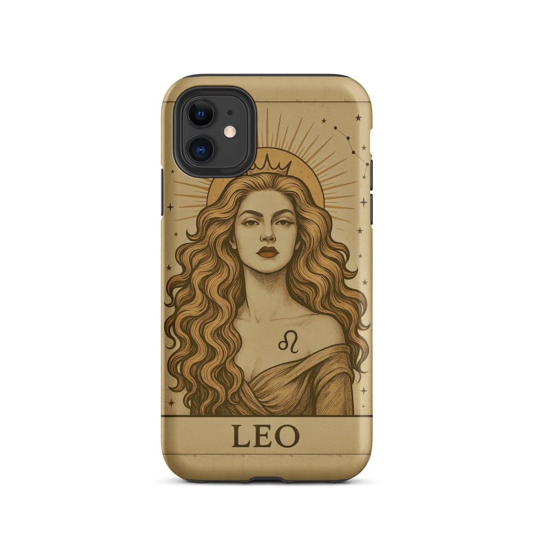 Leo Zodiac Tarot Phone Case - Etsy