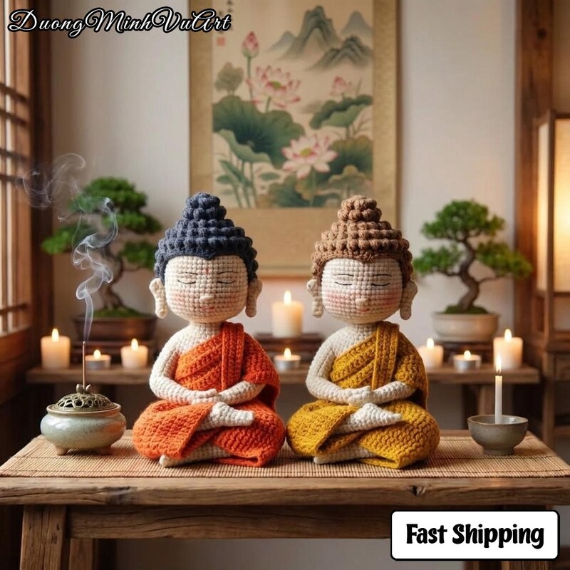 Crochet Buddha - Etsy