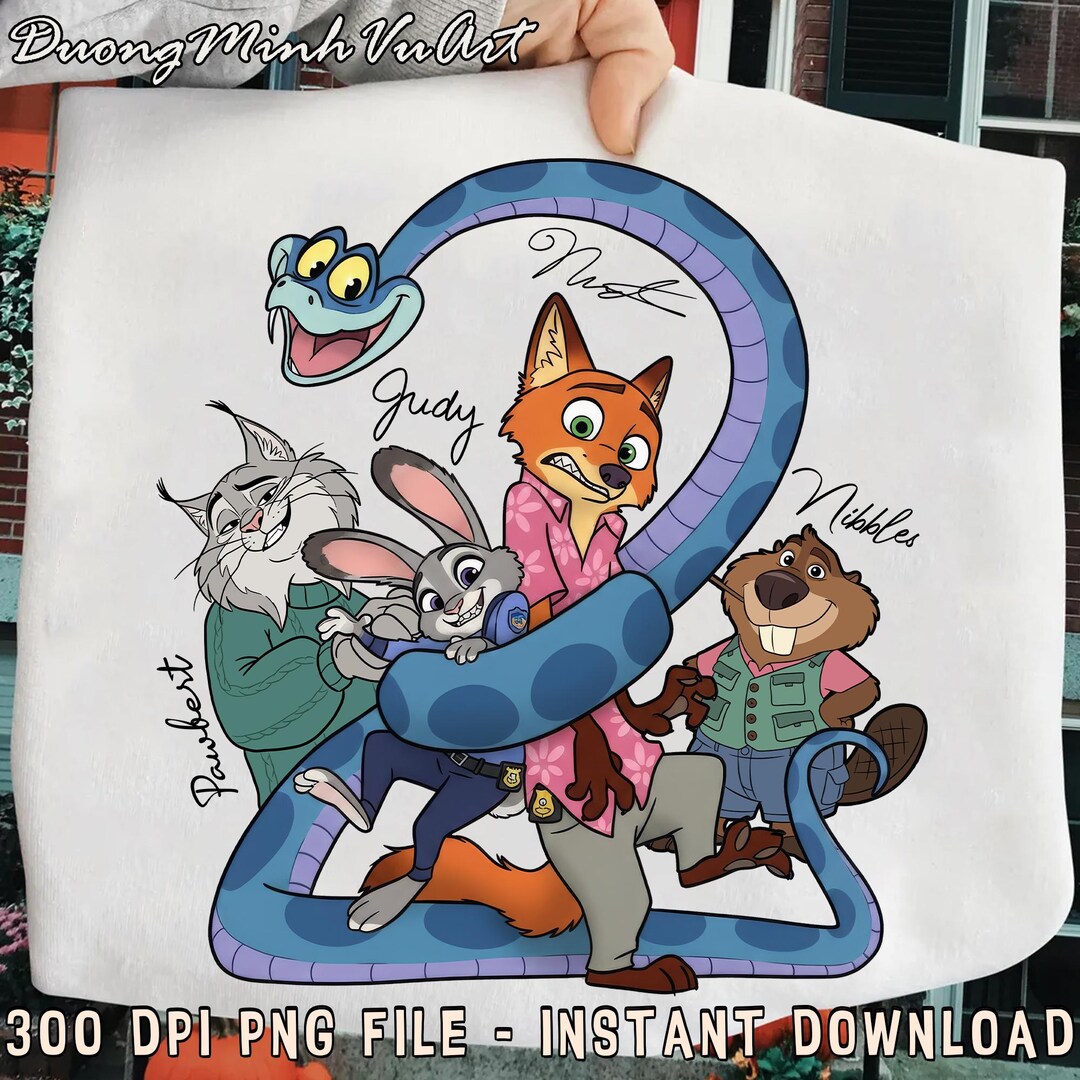 Coquette Bow Zootopia Png, Judy Hopps Png, Nik Wilde Png, Retro ...