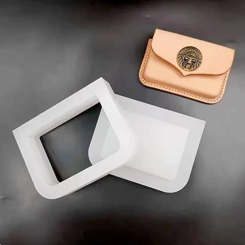 Leather Name Card Box Shaping Mold, 2mm Veg Tan Leather - Etsy