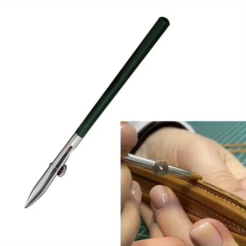 Leather Edge Oil Painting Pen, Edge Dye and Paint Roller Applicator ...