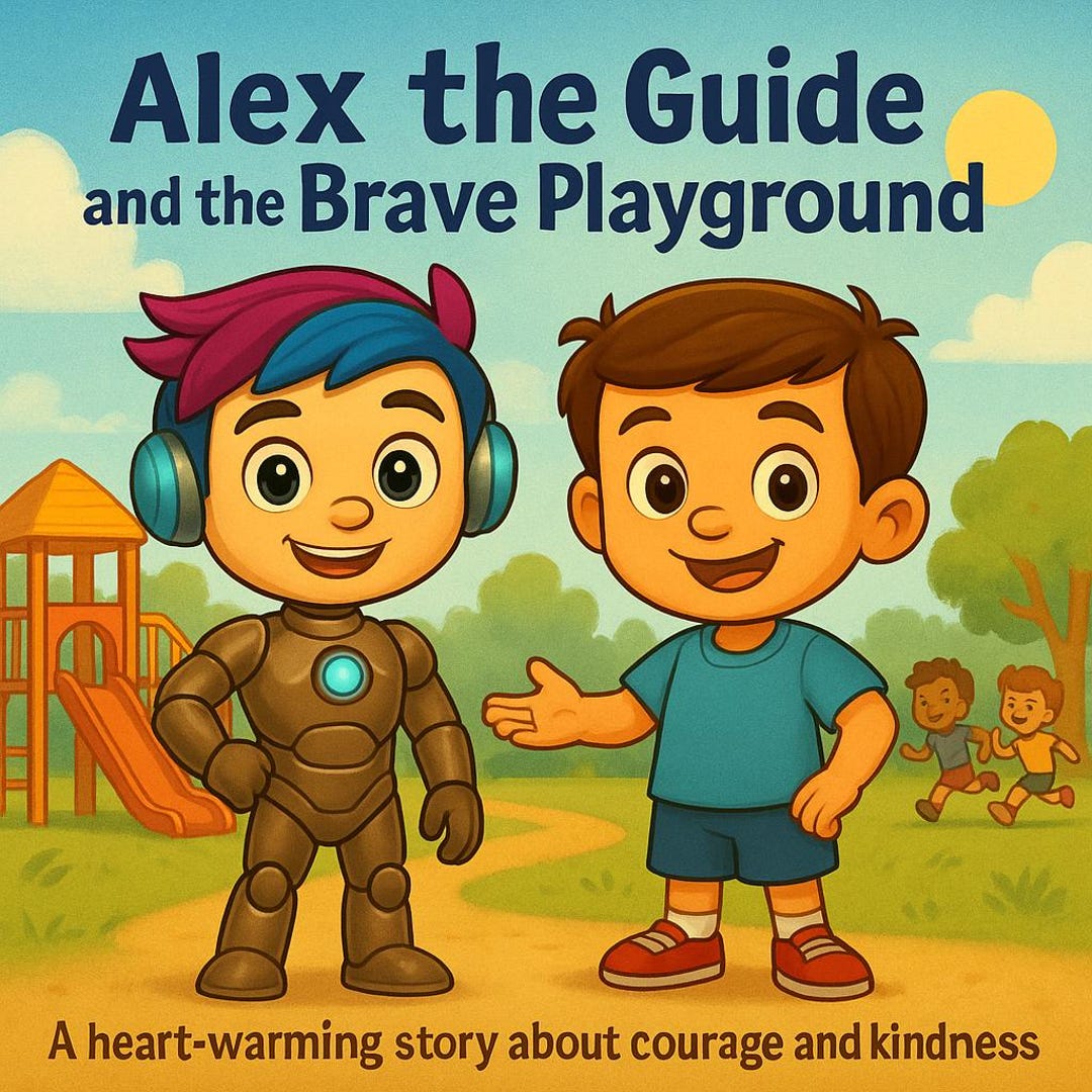 Alex the Guide and the Brave Playground | Children’s Book on Kindness ...