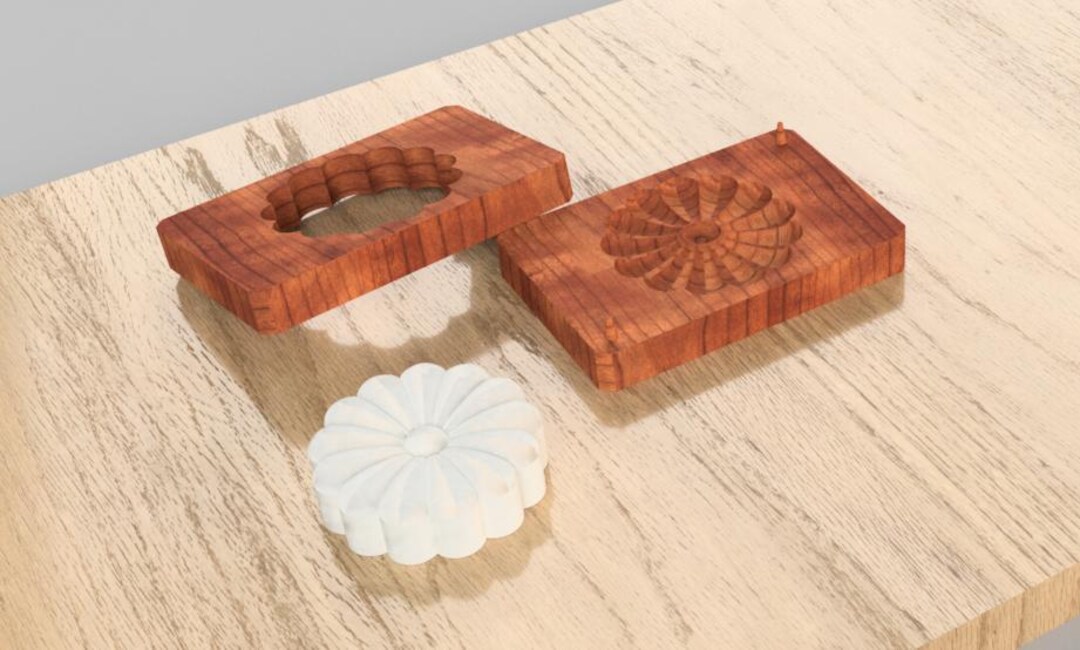 Kiku Wagashi Mold Set | 3D Printable Rakugan Candy Mold (STL Files) - Etsy
