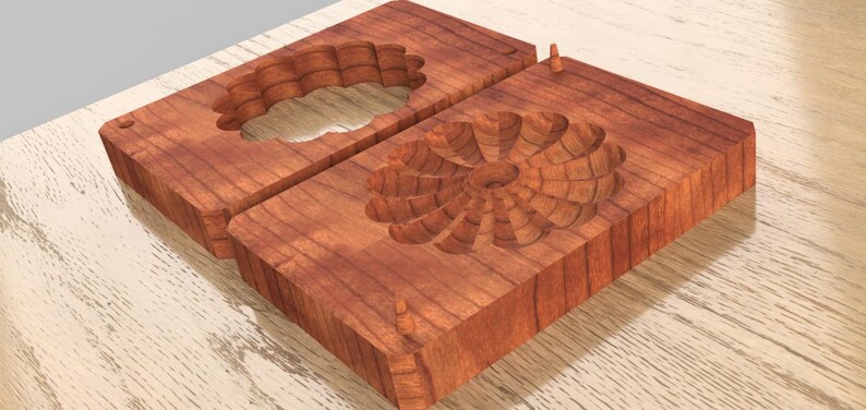Japanese Wagashi Mold Set (kiku)| Rakugan Candy Mold | 3D Printable STL ...
