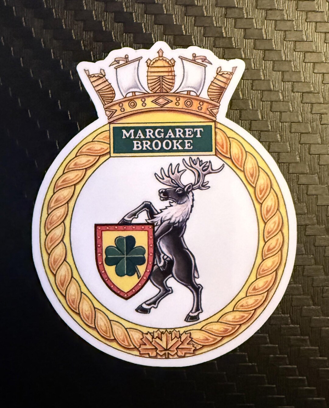 2" HMCS Margaret Brooke Crest Sticker - Etsy