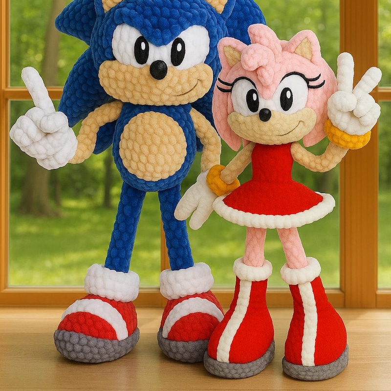 Sonic Soft Toys - Etsy UK