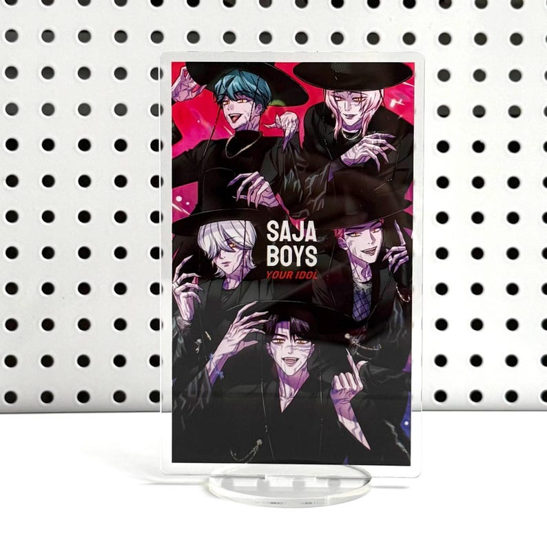 K-pop Demon Hunter Acrylic Standee, Double-sided Standee, Mira, Zoey ...